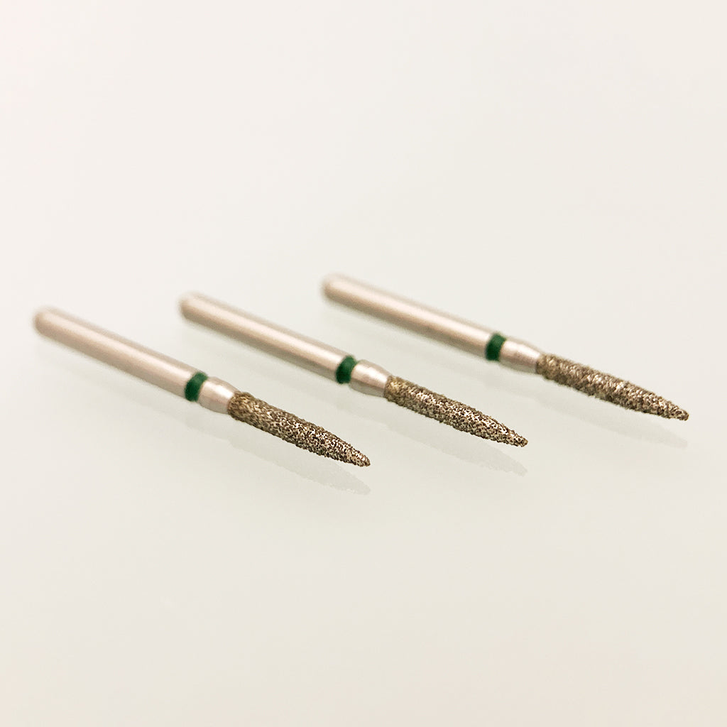 Dental Diamond Bur FG Flame 862-012 — yepdent