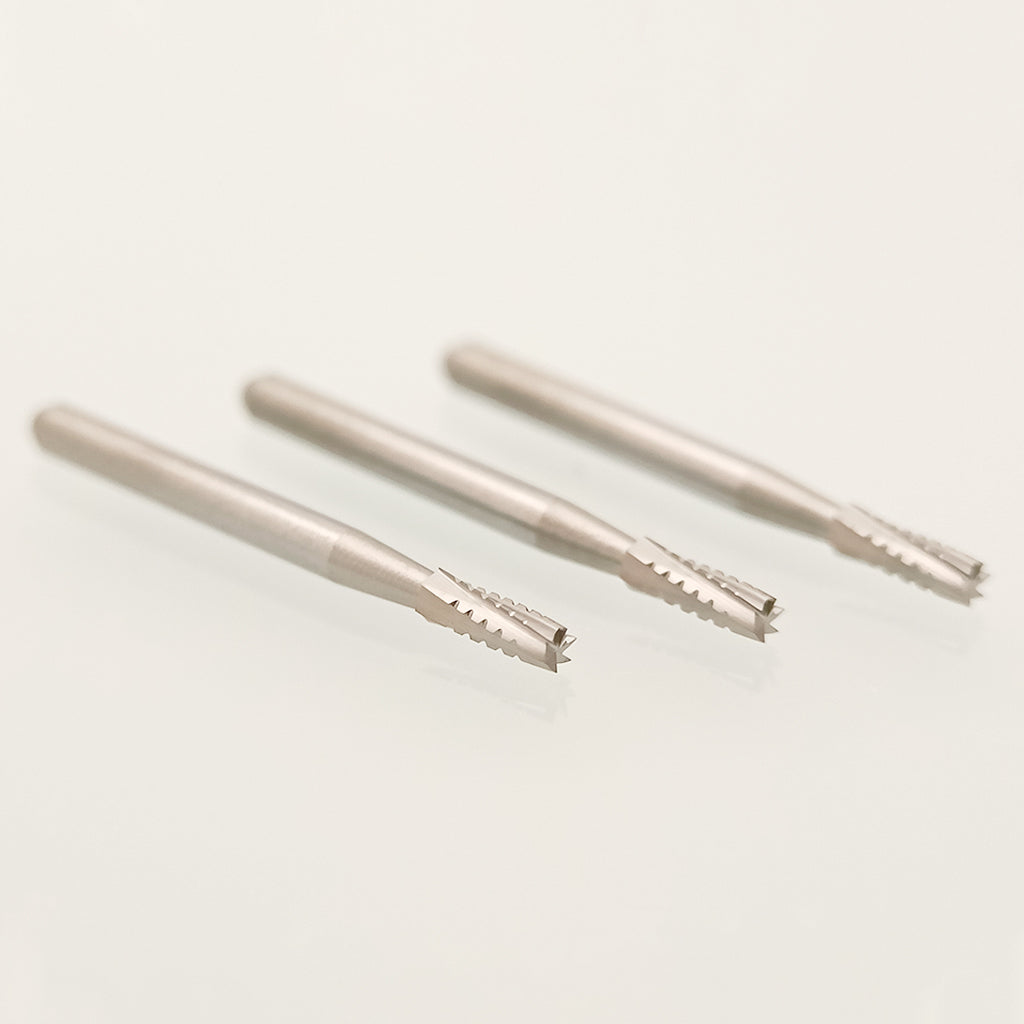 Dental Carbide Burs Taper Flat End Cross Cut FG 702 — yepdent