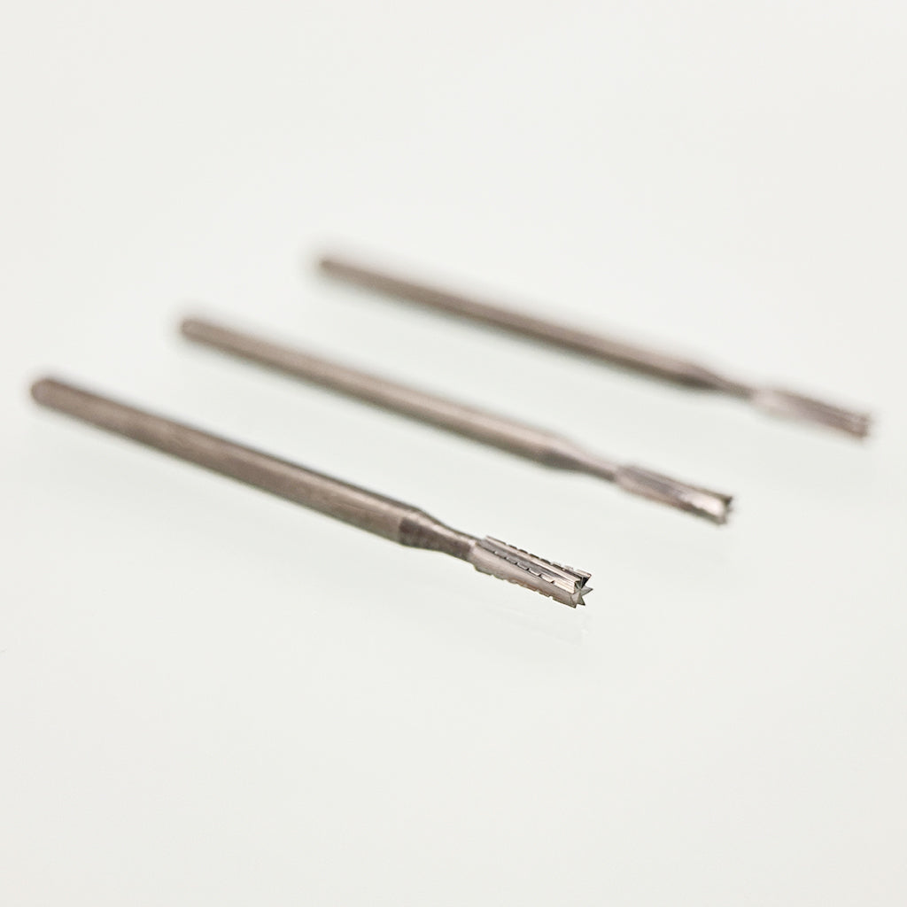 Dental Carbide Burs Straight Flat End Cross-Cut FG Surgical 559 /FGXL ...