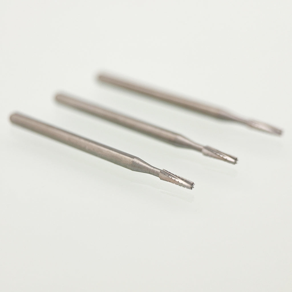 Dental Carbide Burs Taper Flat End Cross-Cut FG Surgical 701 / FGXL 70 ...