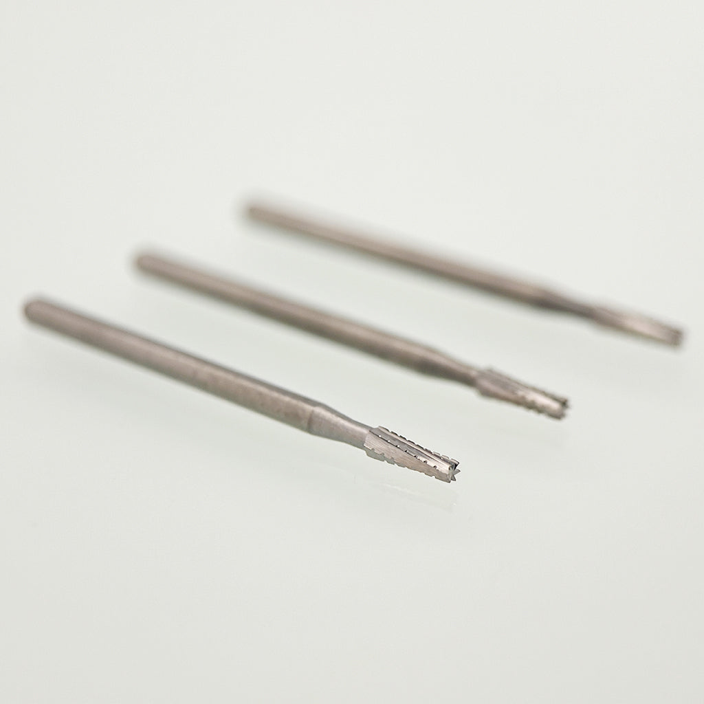 Dental Carbide Burs Taper Flat End Cross-Cut FG Surgical 702 / FGXL 70 ...