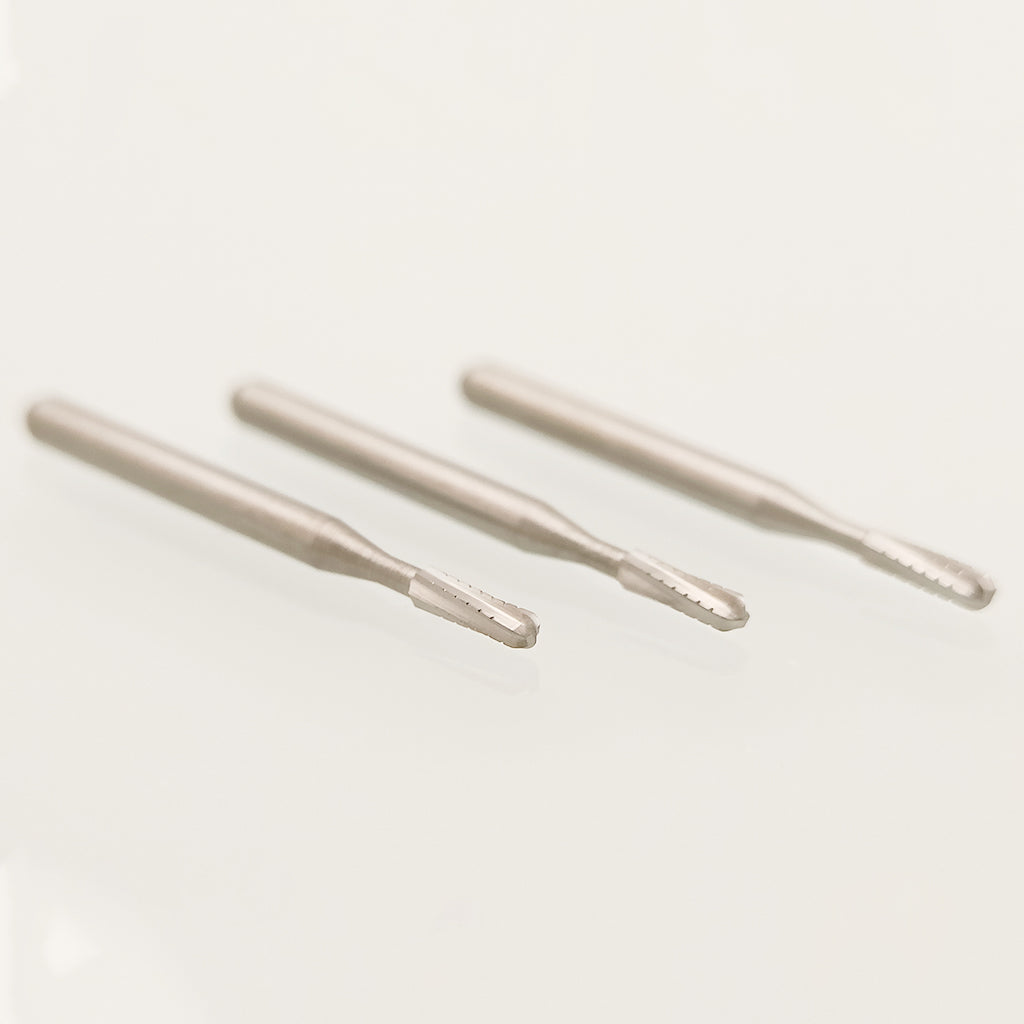 Dental Carbide Burs Straight Dome End Cross-cut FG 1558 — yepdent