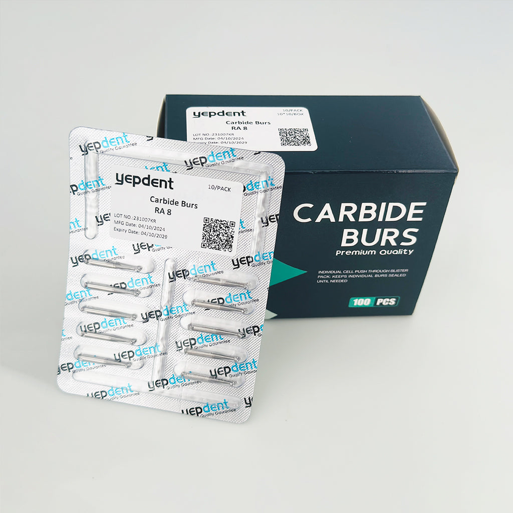 Dental Carbide Burs Round RA 8 — yepdent