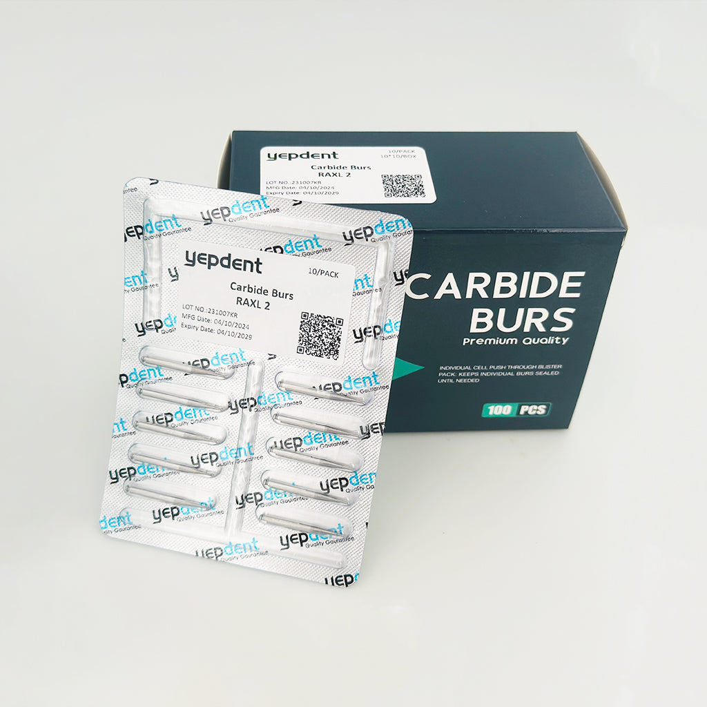 Dental Carbide Burs Round RA 2 Surgical / RAXL 2 — yepdent