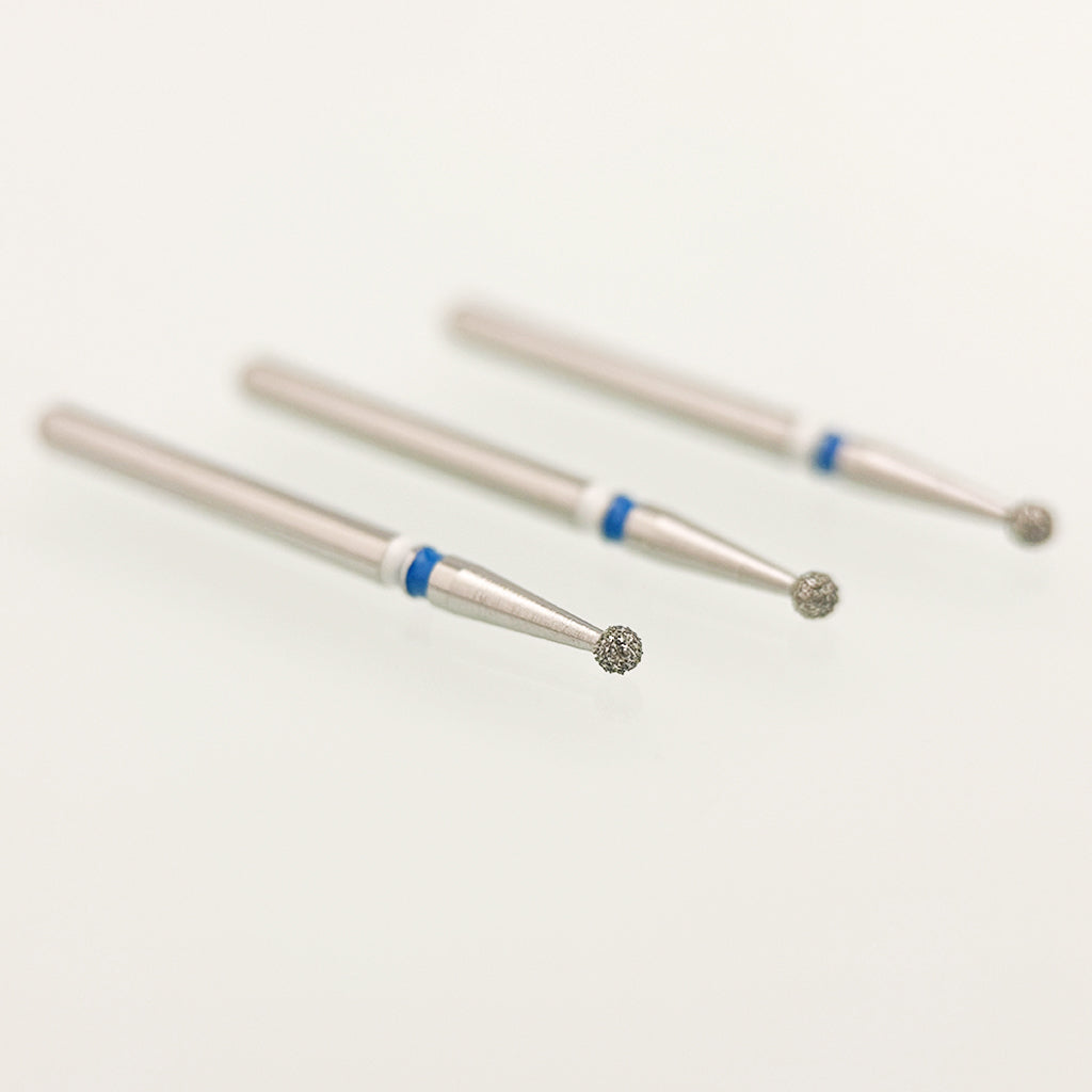 Dental Zirconia Diamond Bur FG Z801L-014 Zir Prep Round,Extra Long Nec ...